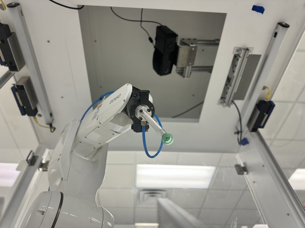 Enhancing Manufacturing Efficiency: Bin Picking with Vision-Guided Robots